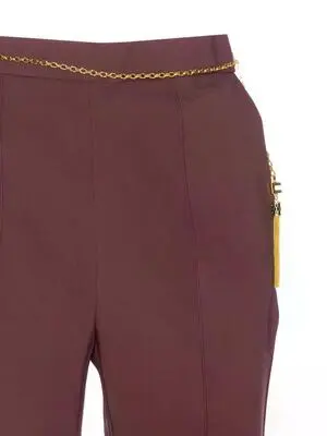 Elisabetta Franchi Tasseled Chain-belt Trousers