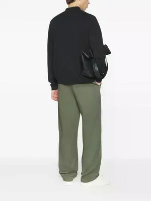 Maison Kitsuné Wool Zip-up Cardigan