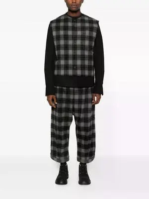 INDIVIDUAL SENTIMENTS Checked Long-sleeved Shirt