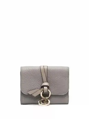 Chloé Alphabet Tri-fold Wallet - Grey