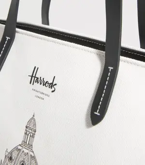 Harrods Building Landscape Shopper Bag