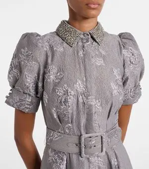 Rebecca Vallance Ruth Embellished Brocade Gown