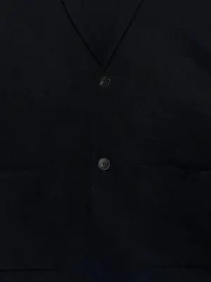 GRAN SASSO Notched-lapels Wool Cardigan