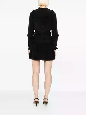 NEEDLE & THREAD Emilia Mini Dress - Black