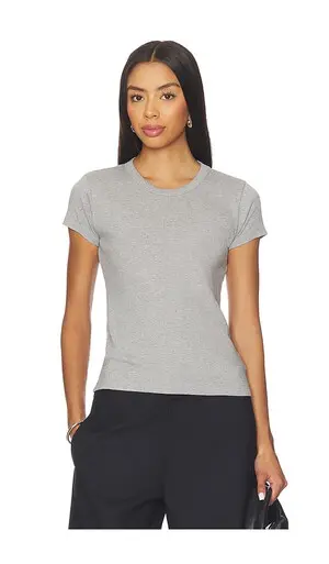 EAVES Lene Baby Tee - Grey