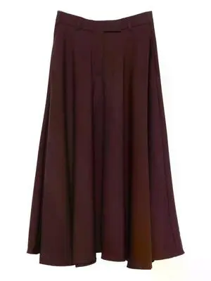 Officine Générale Pleated A-line Skirt