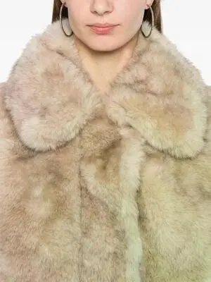 STAND STUDIO Faux-fur Jacket With Zip Fastening