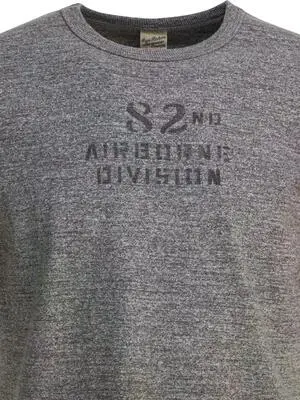 BUZZ RICKSON'S Printed Crew-neck T-shirt
