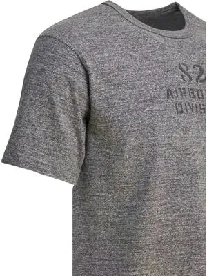 BUZZ RICKSON'S Printed Crew-neck T-shirt