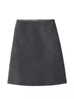 Miu Miu Shetland Wool Pencil Skirt