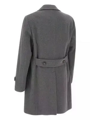Tagliatore Single-breasted Cashmere Coat