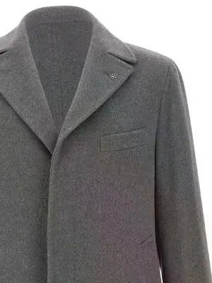 Tagliatore Single-breasted Cashmere Coat