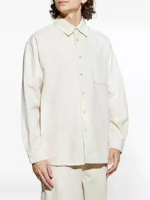 American Vintage Lycaz Cotton Shirt - Neutrals