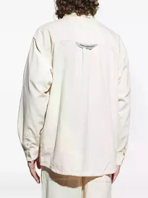 American Vintage Lycaz Cotton Shirt - Neutrals