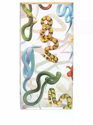 SELETTI Toilet Paper Tall Glass Vase - Neutrals