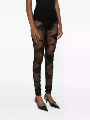 Andamane Lace Leggings - Black