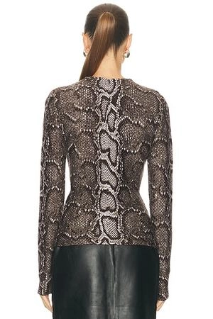 Gabriela Hearst Asha" Top - Greyscale