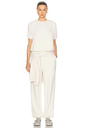 Eterne Short Sleeve Raglan Sweatshirt