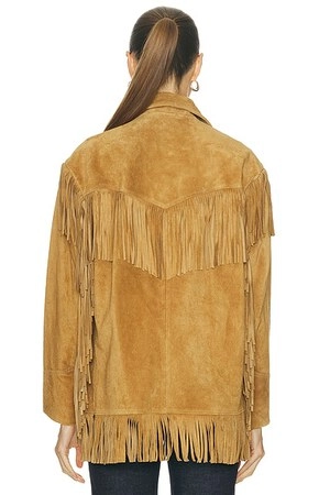 Polo Ralph Lauren Fringe Suede Jacket