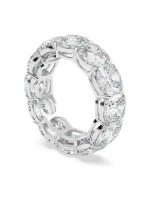 TILLA 14k White Gold Diamond Eternity Ring