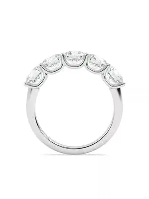 TILLA 14k White Gold Diamond Wedding Band Ring