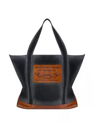 Moschino Logo-patch Tote Bag