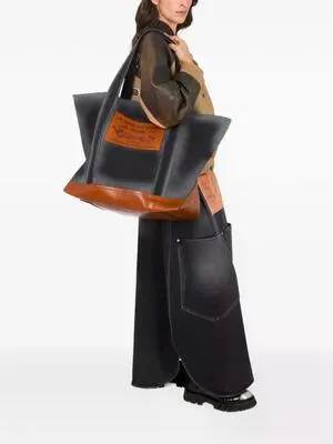 Moschino Logo-patch Tote Bag