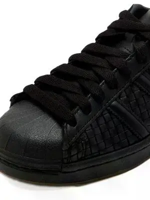Adidas Superstar Woven Leather Sneakers