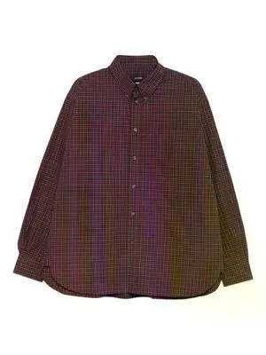 WILLY CHAVARRIA Checkered Shirt - Red