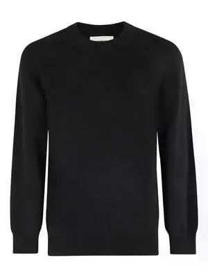 A PAPER KID Crew-neck Sweater - Black