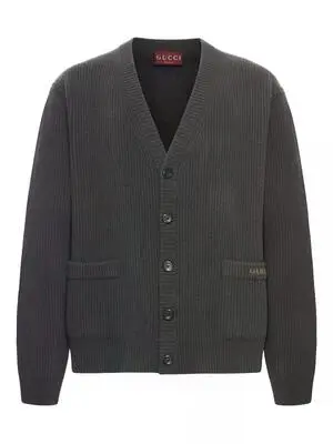 Gucci Buttoned Patch-pocket Cardigan - Green