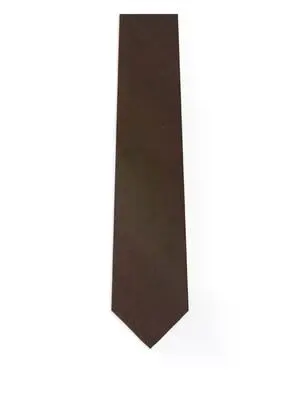 Loro Piana Virgin Wool Neck Tie - Brown