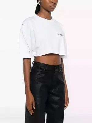 Givenchy Cropped Logo T-shirt