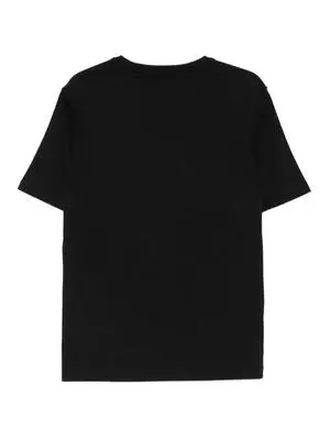 LANEUS Logo-embroidered T-shirt