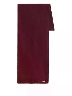 Woolrich Wool-blend Beanie And Scarf Set - Red