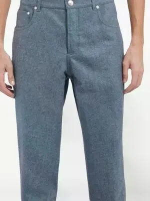 Brunello Cucinelli Button-fastening Trousers - Grey