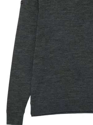 Superdry Wool Crew Neck Long Sleeve Sweater - Grey