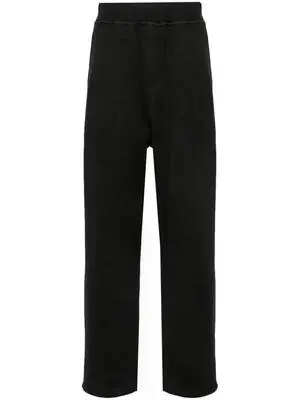 Dsquared2 Logo-appliqué Straight-leg Track Pants - Black
