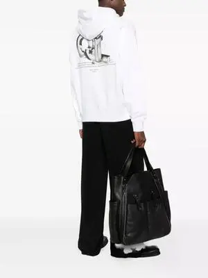 Off-White Logo-print Drawstring Hoodie