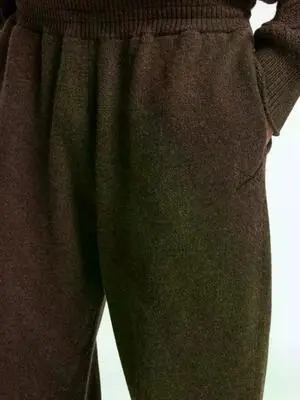 BARRIE Knitted Trousers - Brown