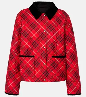 Burberry Check Cotton Jacket