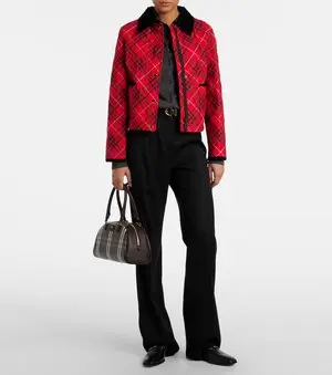 Burberry Check Cotton Jacket