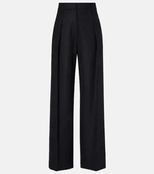 Brunello Cucinelli Virgin Wool Straight-leg Trousers