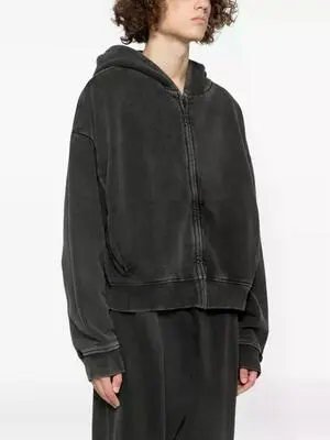 ENTIRE STUDIOS Thermal Zip Up Hoodie