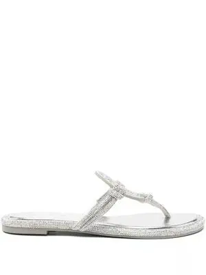 Tory Burch Crystal Embellished Flat Sandals
