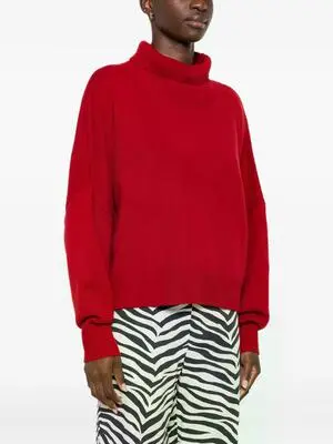 Loulou De Saison Luke Roll-neck Sweater - Red