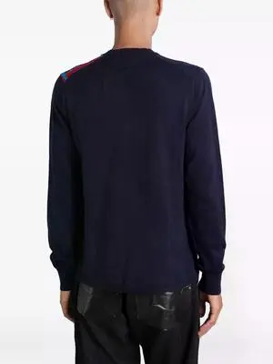 Comme Des Garçons Graphic Panel Sweater