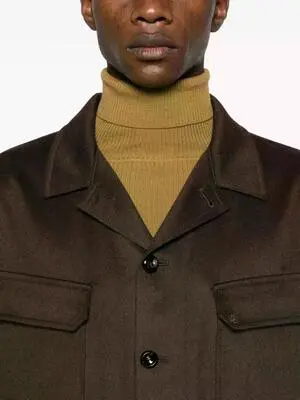 Tagliatore Buttoned Chest-pocket Shirt
