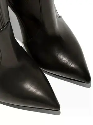 Casadei 115mm Blade Boots - Black