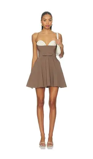 Majorelle Serena Mini Dress - Brown